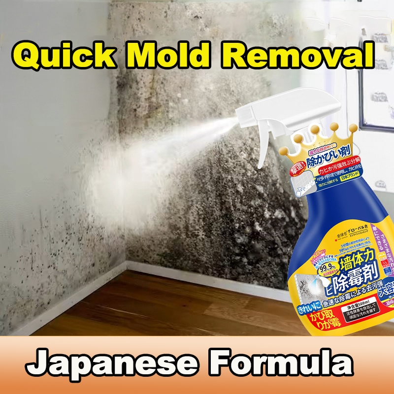 Mold remover Japanese formula mold remover spray Stain and mold remover ...