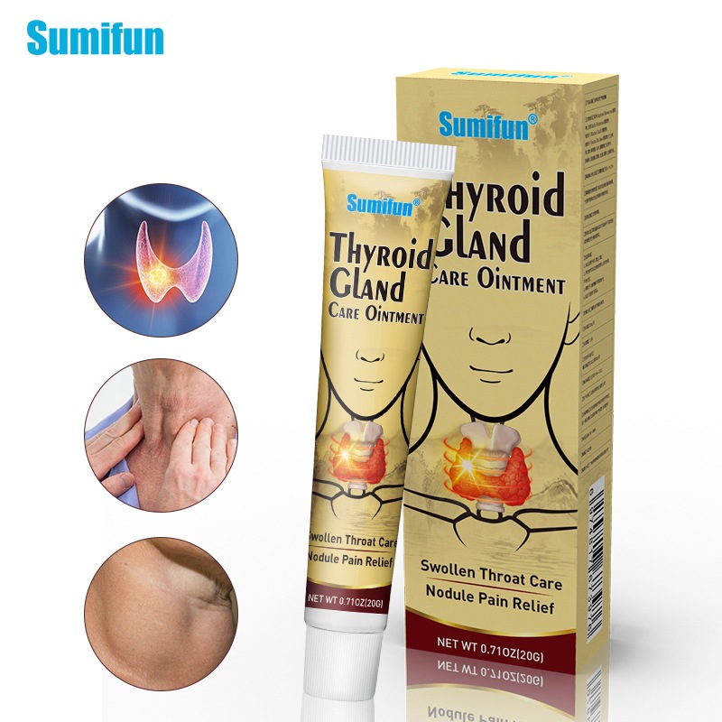 Thyroid Gland Care Ointment Thyroid Nodules Neck Thick thyroid ...