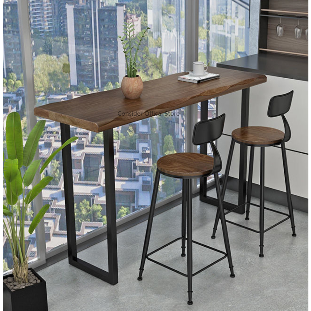 Creative Bar Table Coffee Table High Dining Table | Shopee Singapore