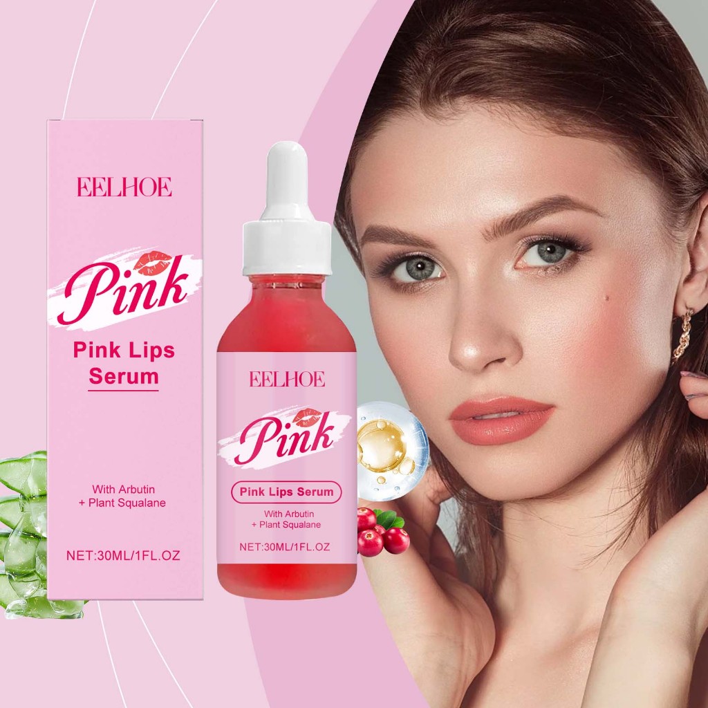 Eelhoe Lip Oil Pink Lip Care Serum Remove Dead Skin Lip Lines Natural ...