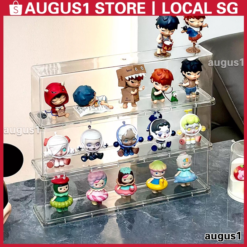 Stackable Long Popmart Display Box Acrylic Dispaly Case Figurine ...