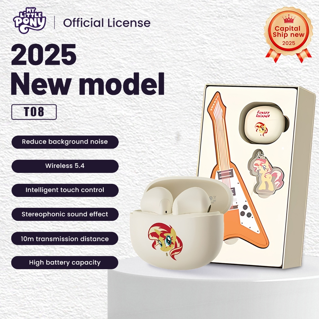 Official My Little Pony® MLP-T08 Bluetooth Earbuds – Sunset Shimmer ...