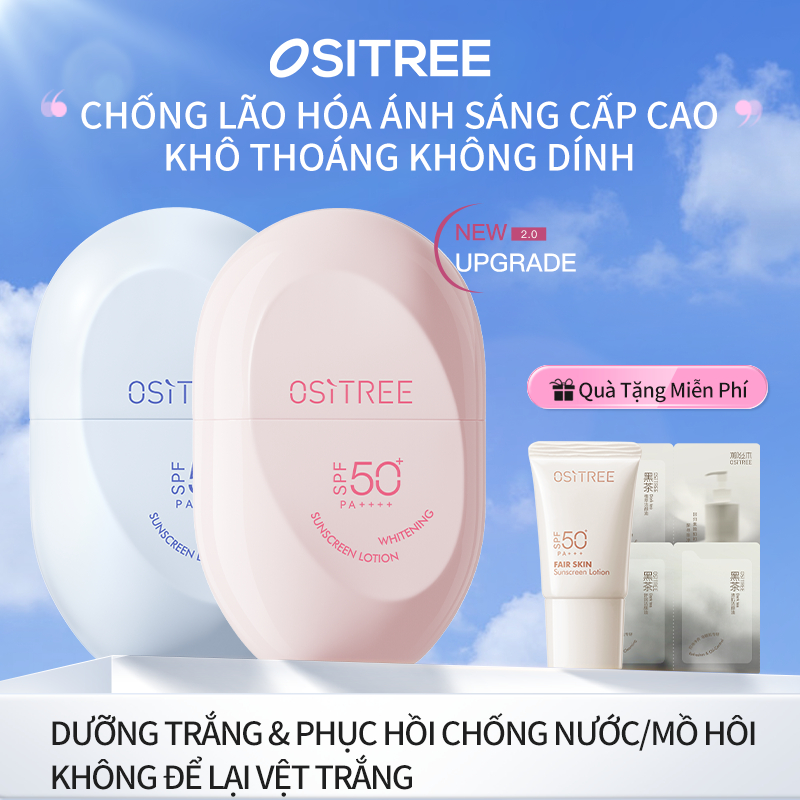 Ositree Ositree Sunscreen Cream SPF50+Female Refreshing Face Physical ...