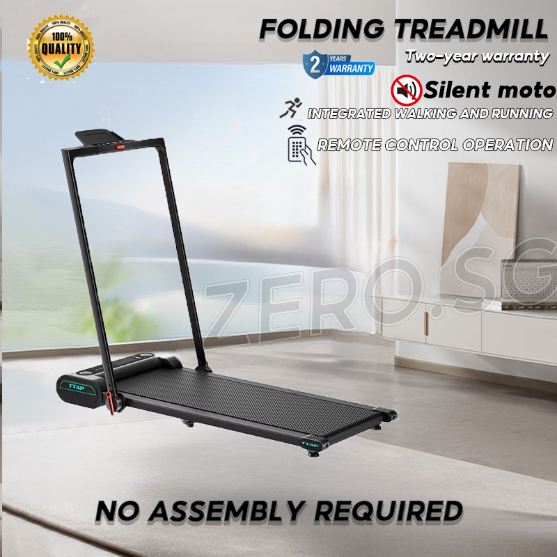 Treadmill Foldable silent adult electric home gym weight loss exercise ...