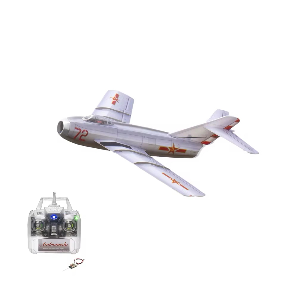 Mig-15 30mm EDF Jet RC Plane w/Gyro Stabilizer, 3CH RTF Kit with Transmitter for Beginner ...
