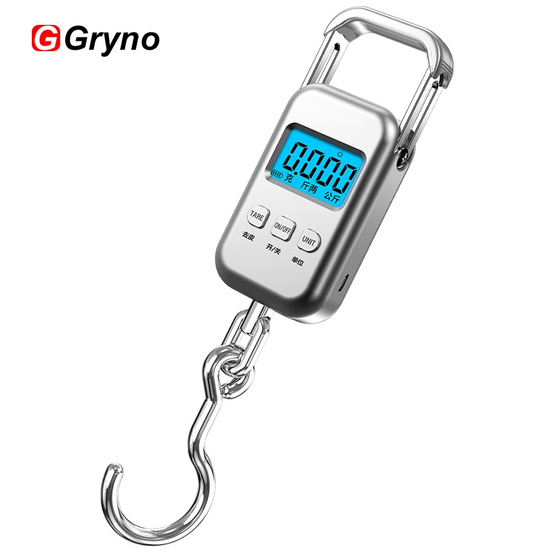 Gryno Luggage Scale 50kg Weight LED Digital High precision Electronic ...