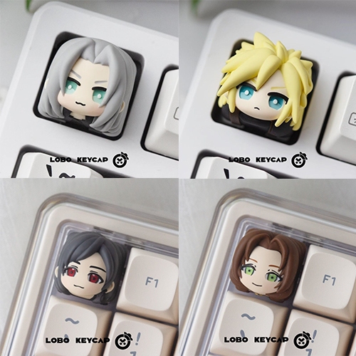Final Fantasy VII Keycap Resin ESC MX Switch Tifa Lockhart/Aerith ...