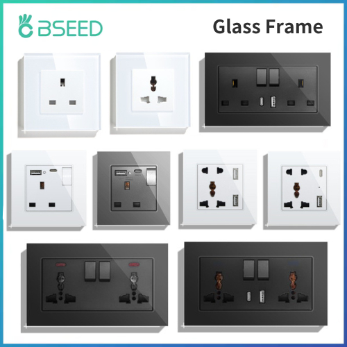 【Ship From Malaysia】BSEED UK Socket/Universal Socket USB C USB A Socket ...