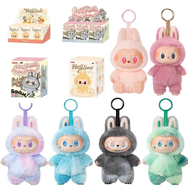 Labubu Keychain Collection Toys Labubu Dolls Toys | Shopee Singapore