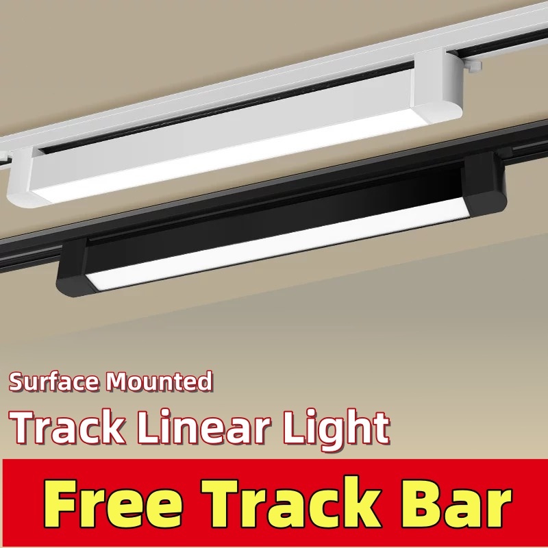 Linear Track Light Led Flood light Spotlight Ceiling Lamp Indoor Living ...