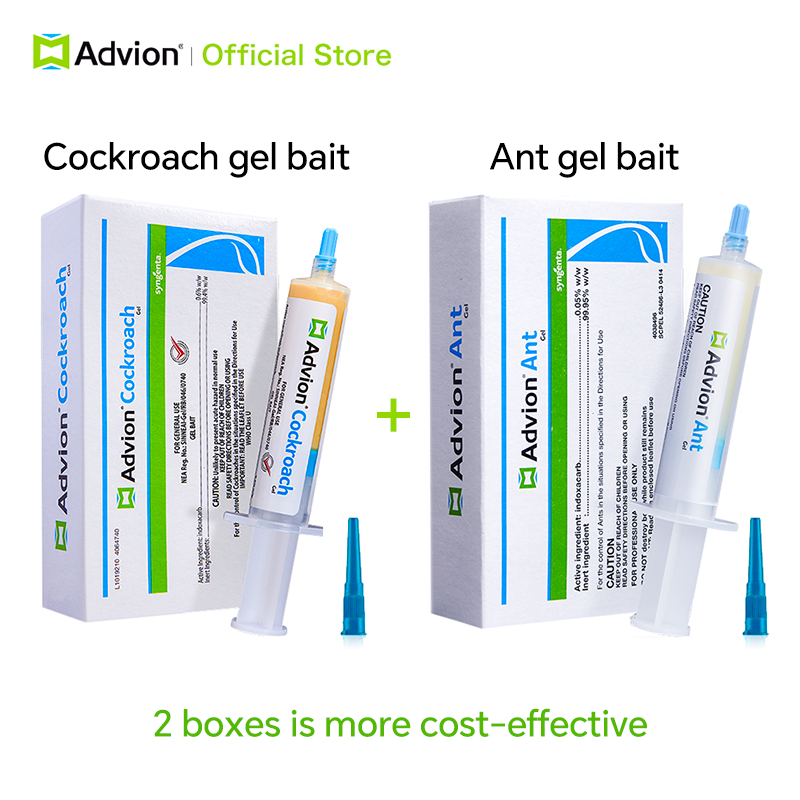 Syngenta Advion Cockroach Gel Bait 30g and Advion Ant Gel Bait 30g（ 2 Plunger 2Tips) | Shopee ...