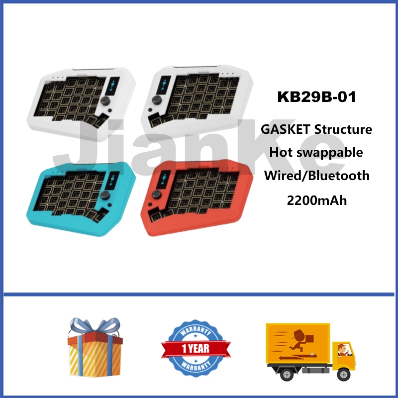 DOIO KB29B-01 Aluminum Wireless Mechanical Keyboard 29 Key Hot ...