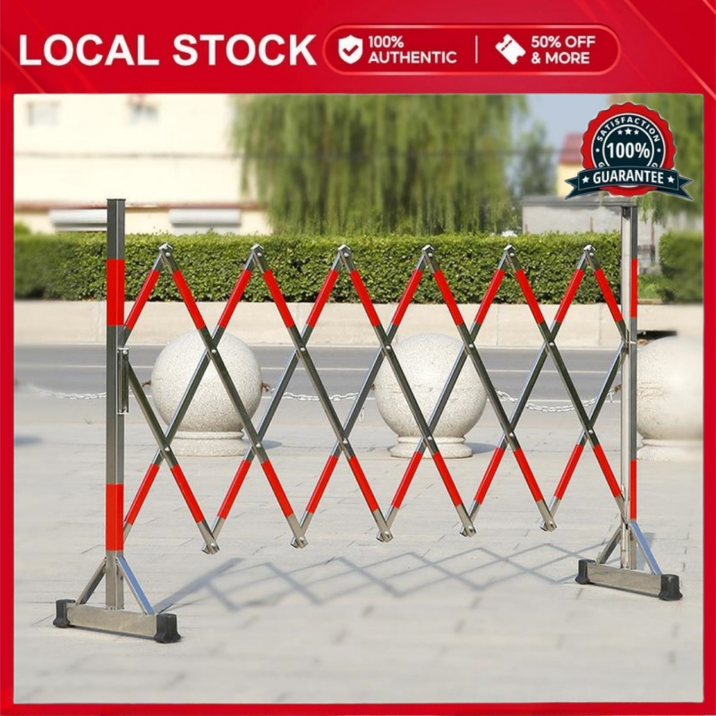Safety Barricade Expandable Mobile Barricade Folding Expanding Safety ...