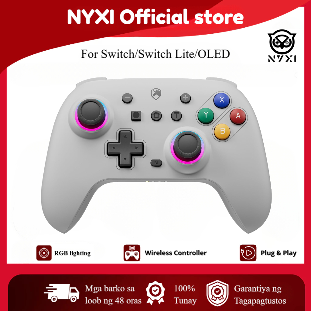 [BEST SELLER] NYXI Wireless Pro Controller for Nintendo Switch/Lite/OLED | PC/iOS/Android/Gaming ...