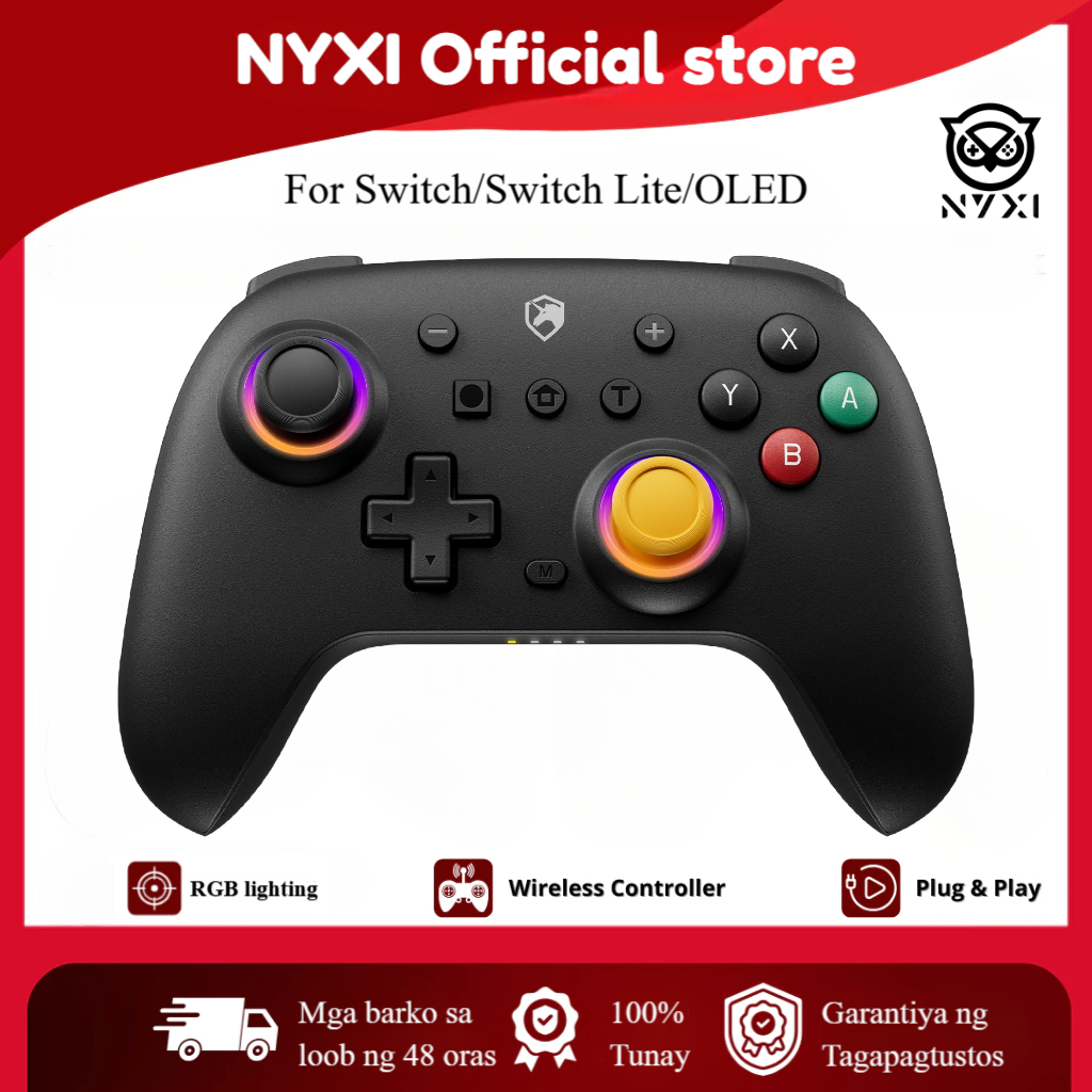 [BEST SELLER] NYXI Wireless Pro Controller for Nintendo Switch/Lite/OLED – Gaming Controller ...