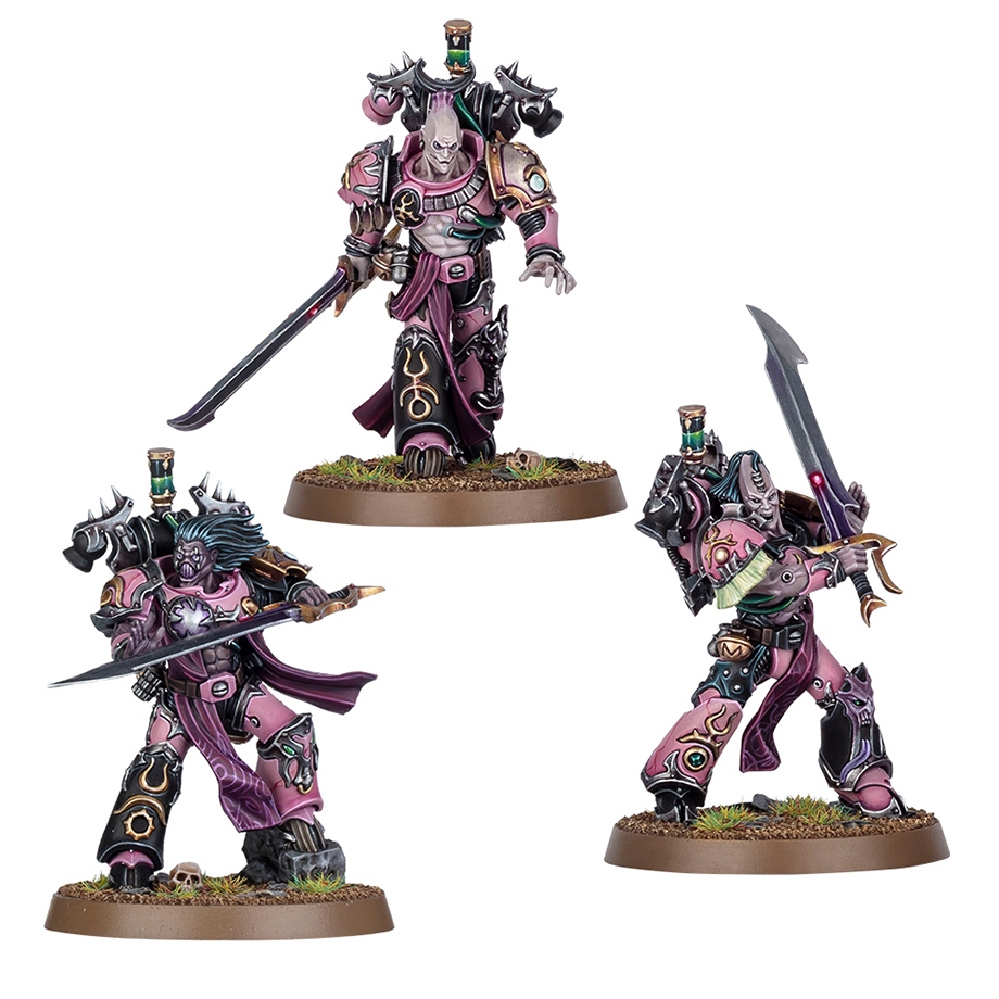 resin recast 40K Emperor's Children Flawless Blades (unassembled ...