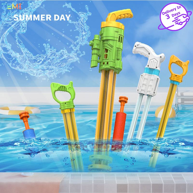 ⭐Shipping in Malaysia⭐TEMI Water Blaster Shooter Soaker Water Toy Pool ...