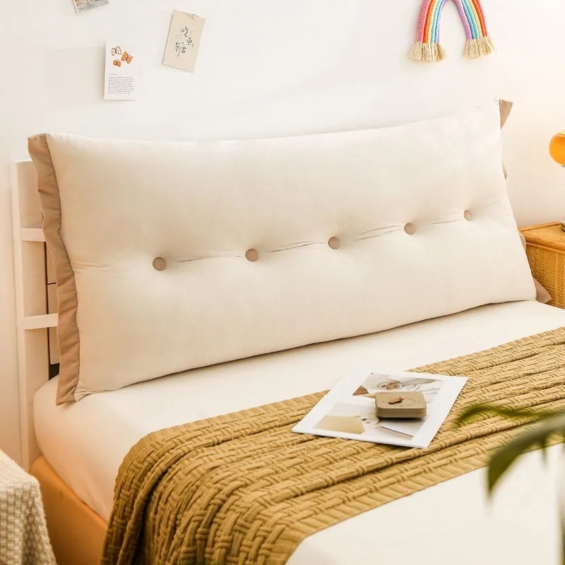 Rectangular Bedside Cushion Bed Cushion Double Backrest Soft Bag Tatami ...