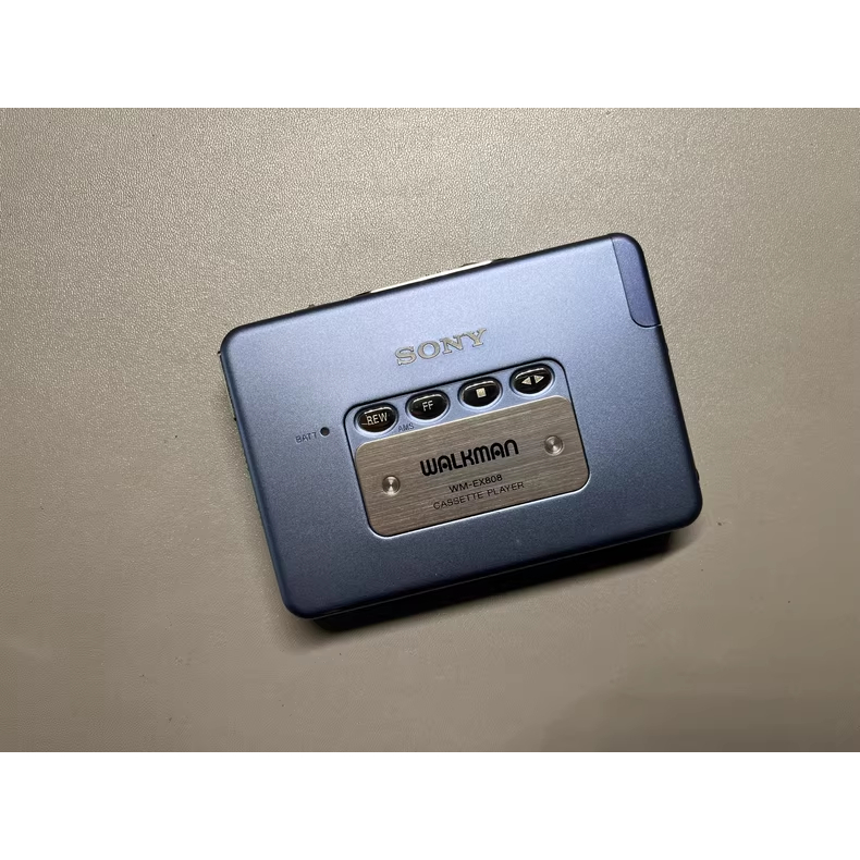 ‌Sony Walkman WM-EX808 Cassette Machine Walkman (Rare Blue Version ...