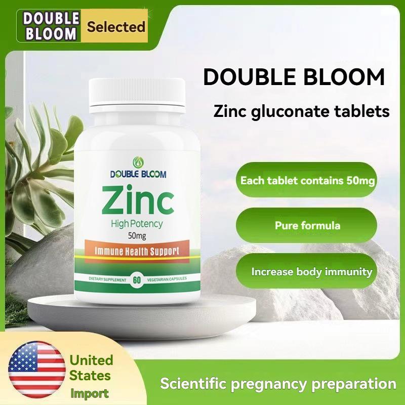 【SG spot】ZINC Capsule Zinc-magnesium,Zinc glycinate,Zinc gluconate,50mg ...