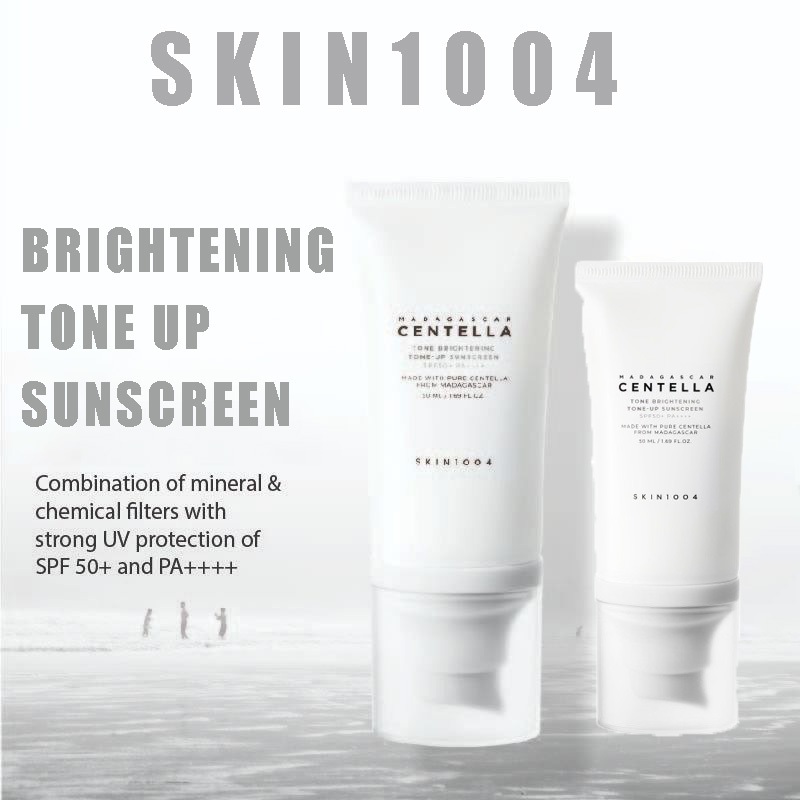 SKIN1004 Sunscreen Madagascar Centella Tone Up Brightening Tone-Up ...