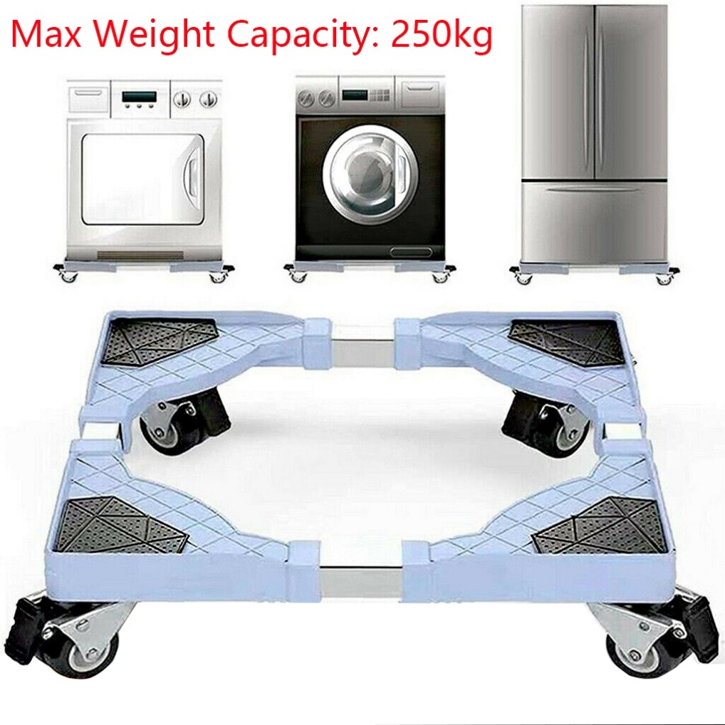 UNHO Mobile Base Stand Movable Refrigerator Roller Tray Washing Machine ...
