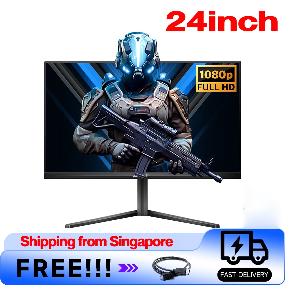 PC Monitor 24 inches/ 75Hz 22V Display Murch Tablet Laptop Office HD ...