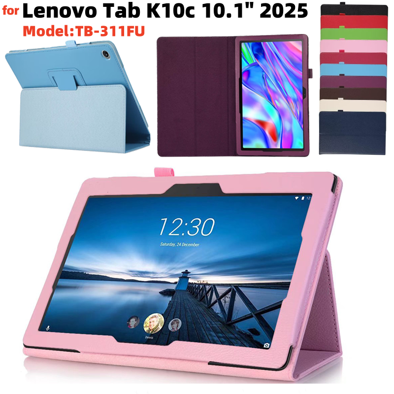 for Lenovo Tab K10C 10.1 inch 2025 Flip Shockproof Stand Tablet Case ...