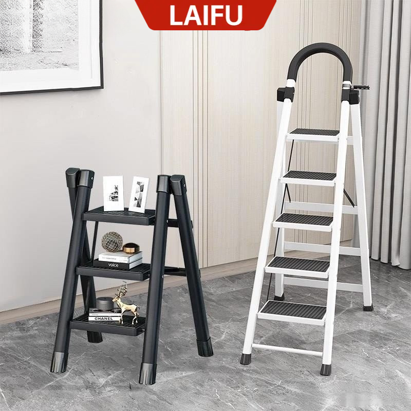 Foldable Ladder Step 2 3 4 5 Step Ladder Slim Ladder Small Stepping ...