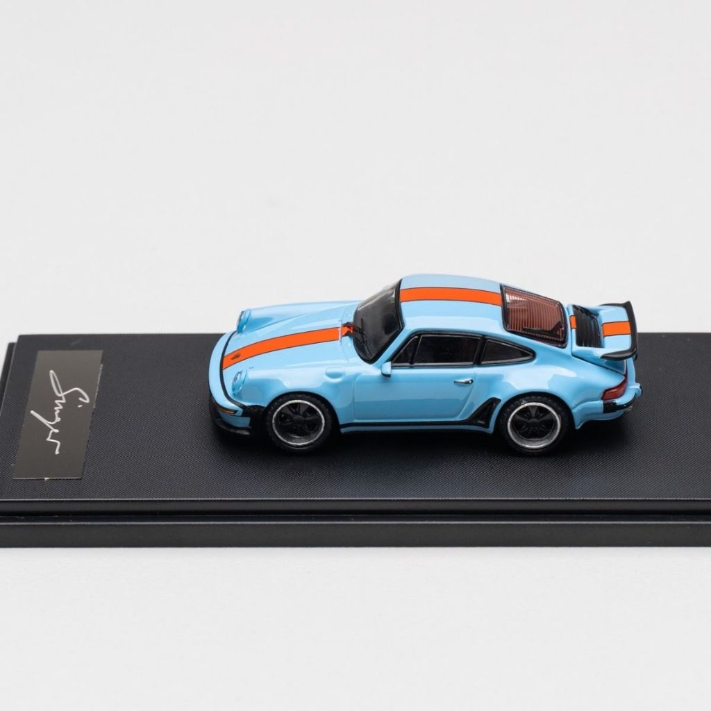 AC x RM Rhino 1/64 Porsche Singer Turbo Study 911 930 Bay Blue | Shopee ...