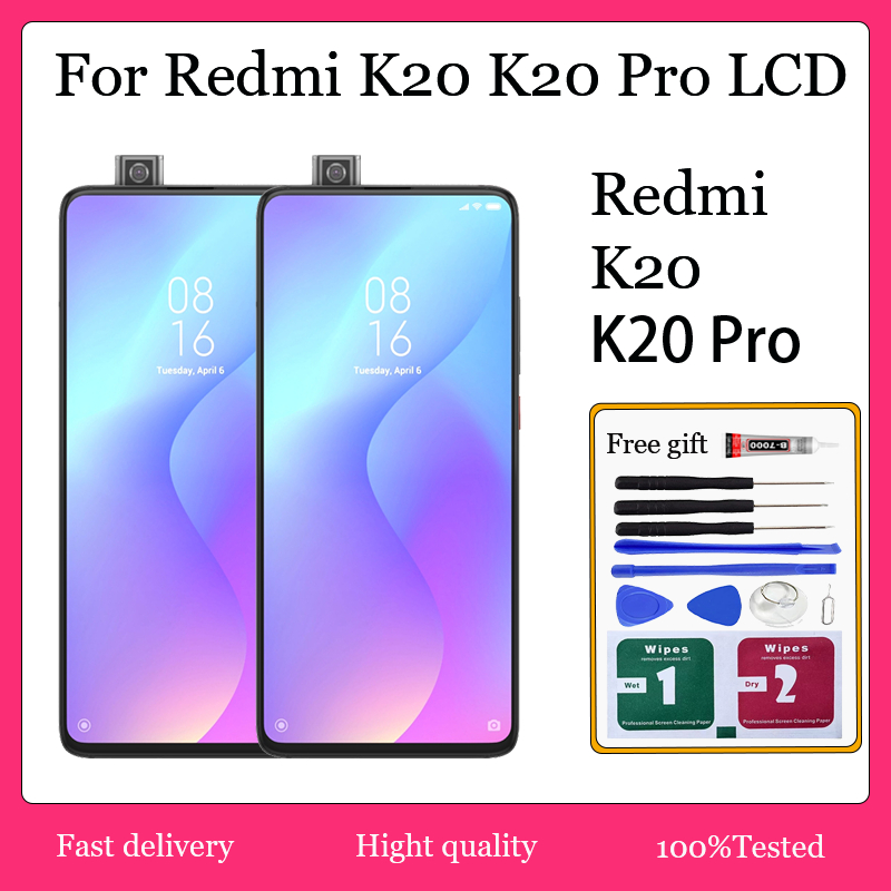 AMOLED For Redmi K20 K20 Pro LCD Display Touch Screen With Frame Replacement | Shopee Singapore