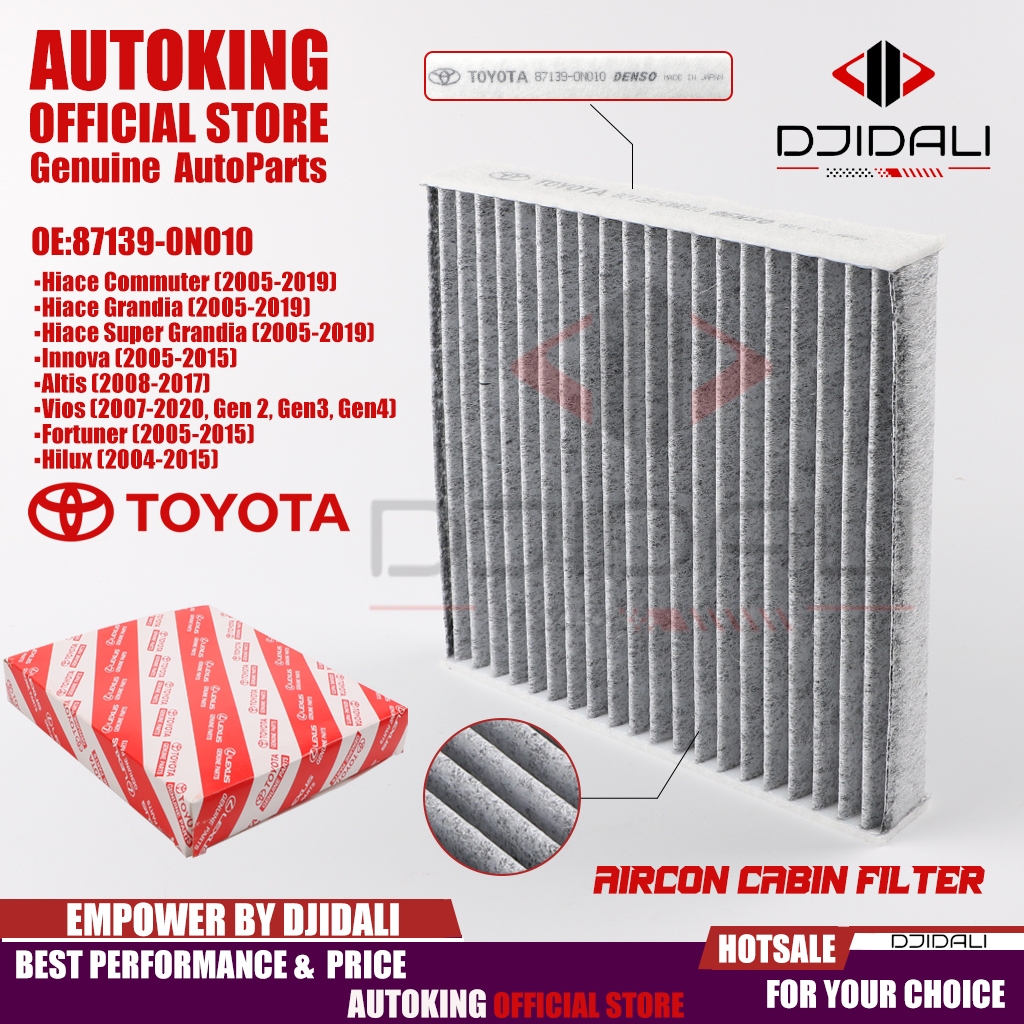 Toyota Aircon Cabin Filter Parts for Vios Innova Fortuner Altis Camry ...
