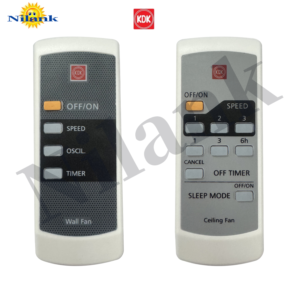 Nilank Genuine Remote Control KDK Suitable for KDK Panasonic Series Fan ...