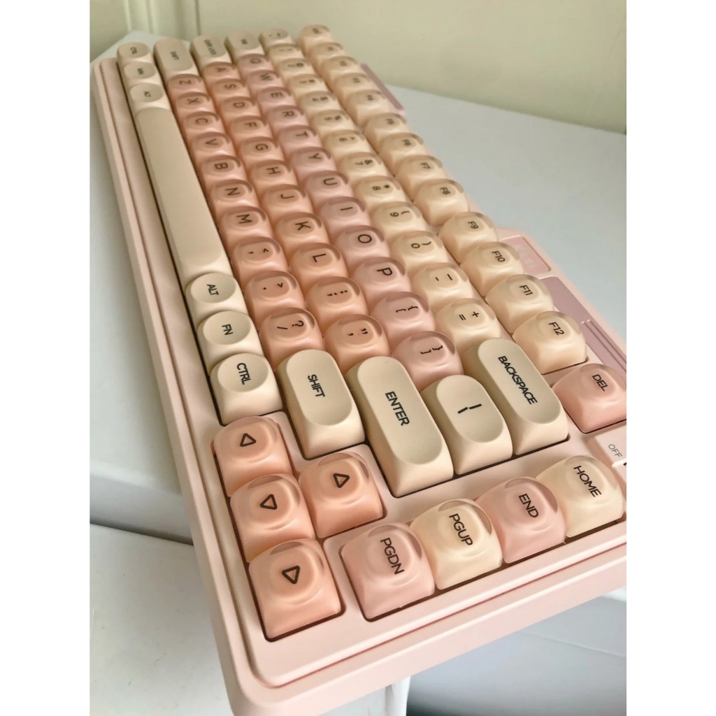 Womier HOT Foundation Transparent Matte PBT+PC Keycaps Set for Cherry ...