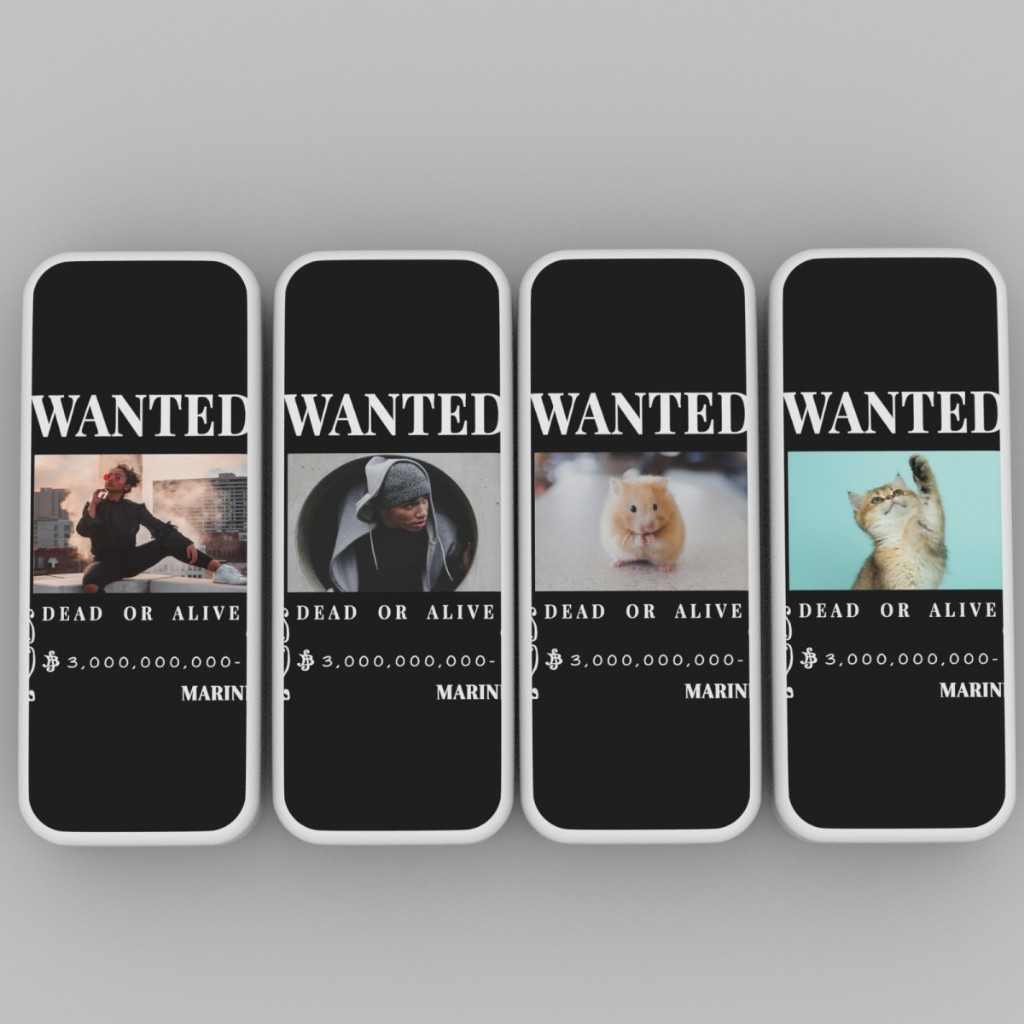 Custom One Piece Wanted Poster Glasses Case, Upload Custom Bounty ...