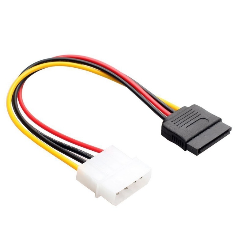 Ide to sata Hard Disk Power Cord One Point Two Large 4Pin to sata15Pin ...