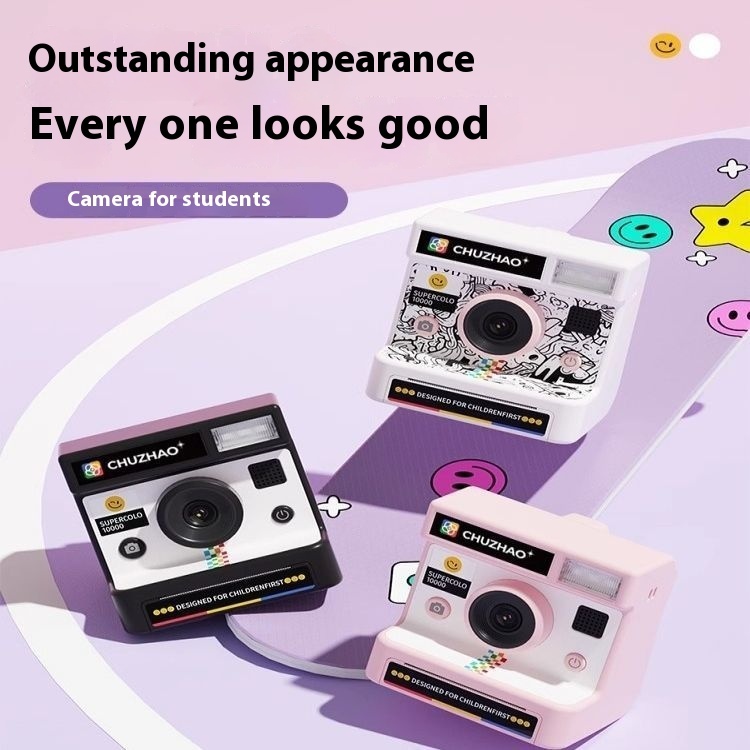 CHUZHAO Polaroid children's camera can take photos and print girls ...