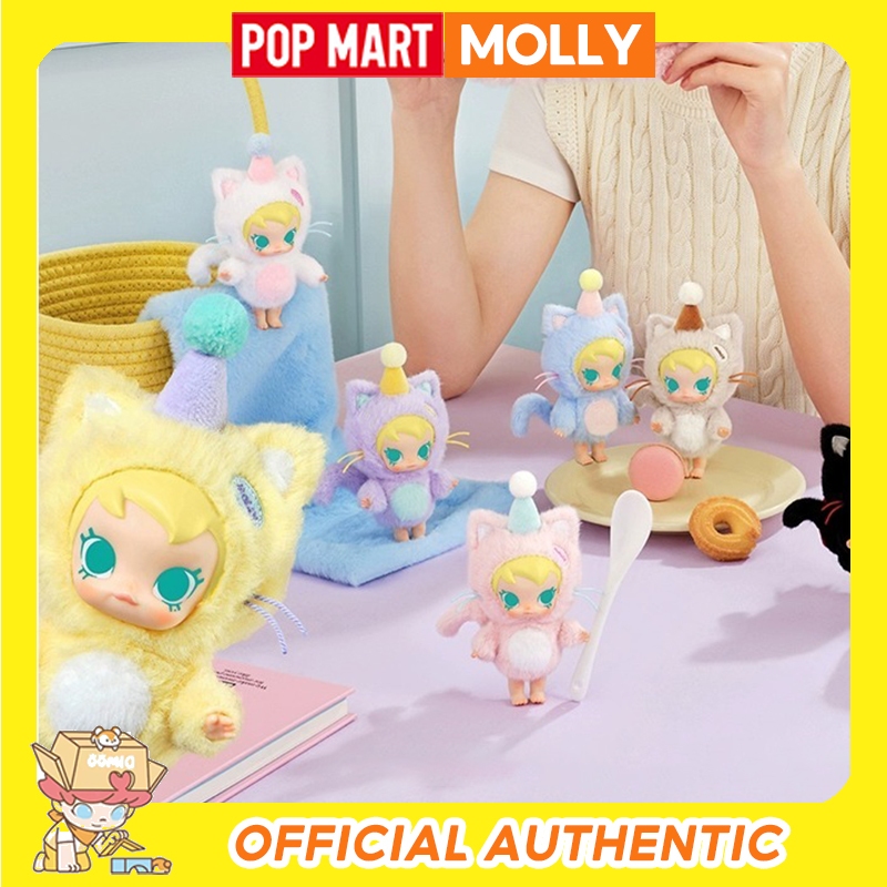 Baby Molly Pocket Friends Series Vinyl Plush Pendant Blind Box | Shopee ...