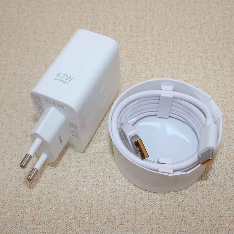 Original Realme 67W SuperVooc Charger Fast Super Vooc Power Wall Charge ...