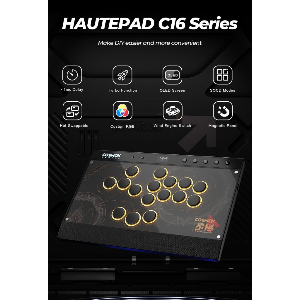 hitbox Street Fighter 6 game stick fighting game controller switch PICO ...