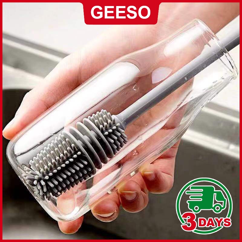 GEESO Cup Brush Insulation Cup Cleaning Artifact Long Handle Glass ...