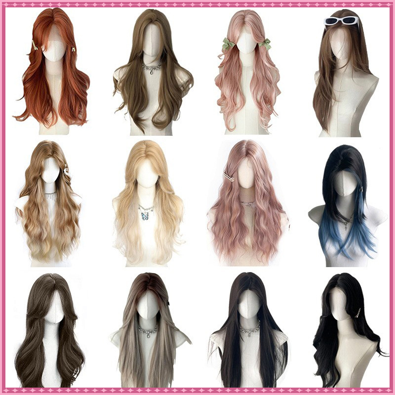 [2025 Upgraded Front Lace Wig] Natural And Realistic Cosplay Hair Wig ...
