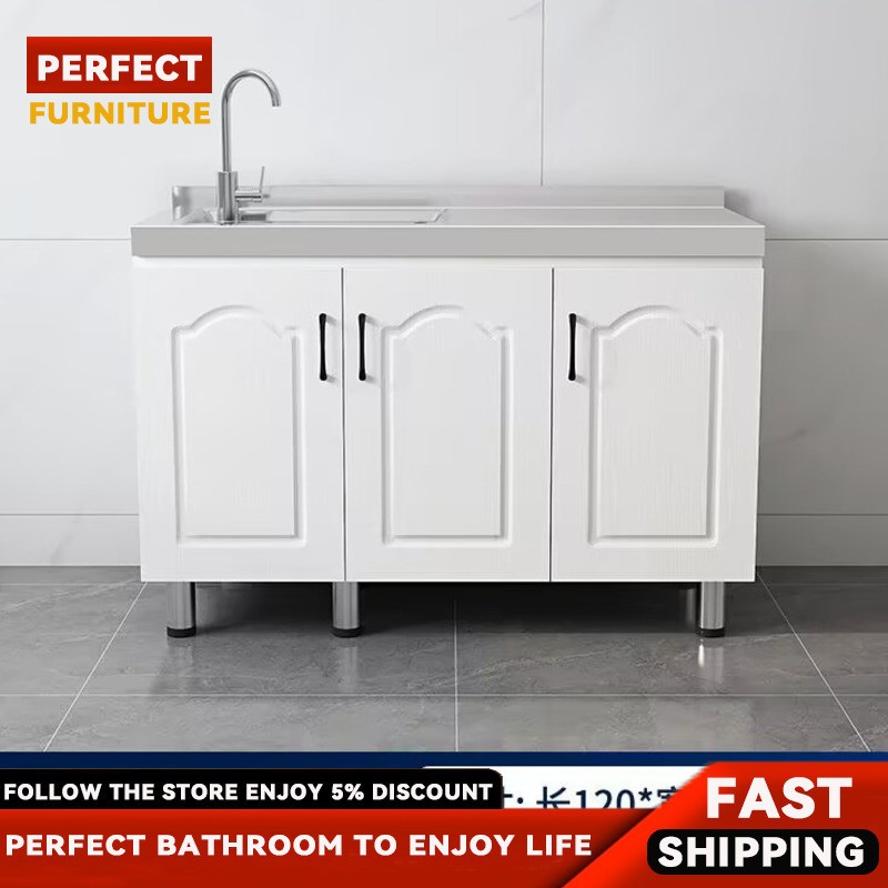 Easy Assembly Kitchen Cabinet Rental Kitchen Stove Cabinet Stainless ...