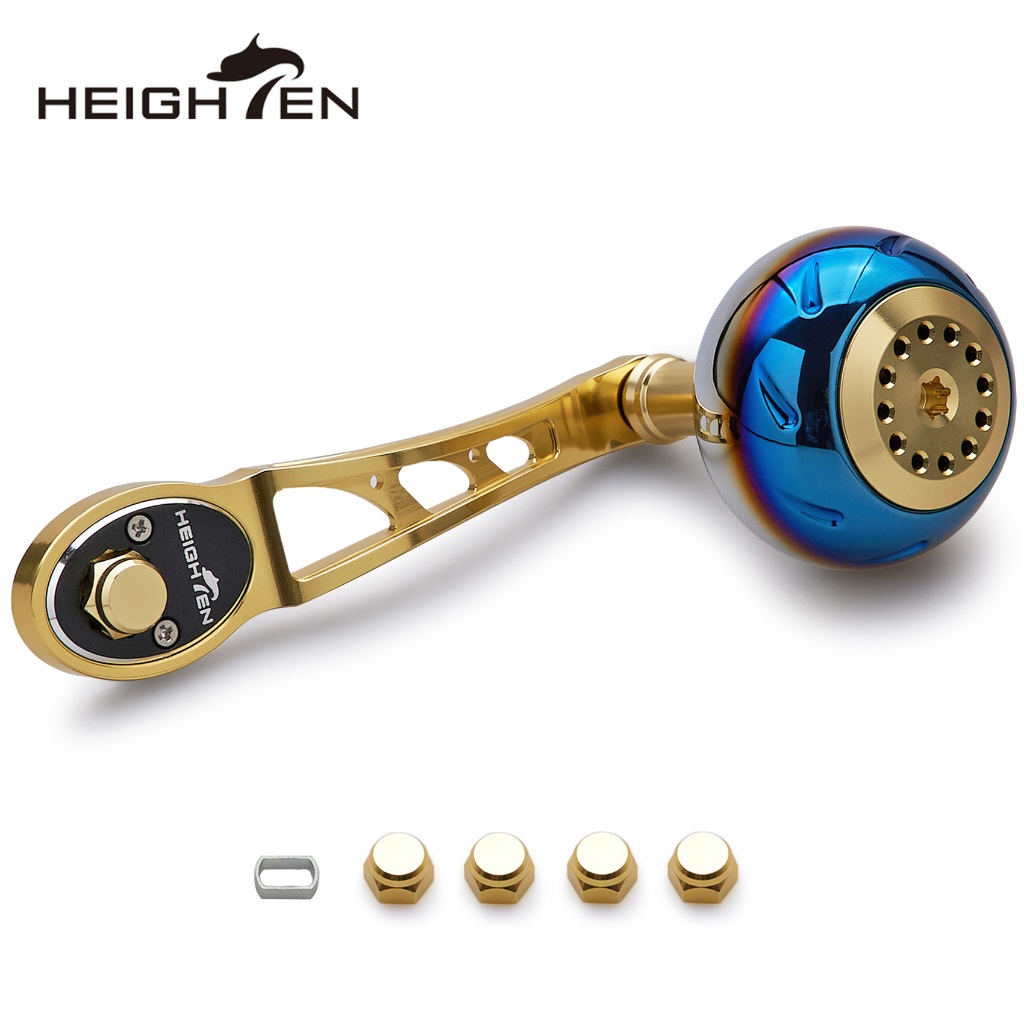 HEIGHTEN 80mm-90mm Reel Handle for Shimano Calcutta Conquest Daiwa ...