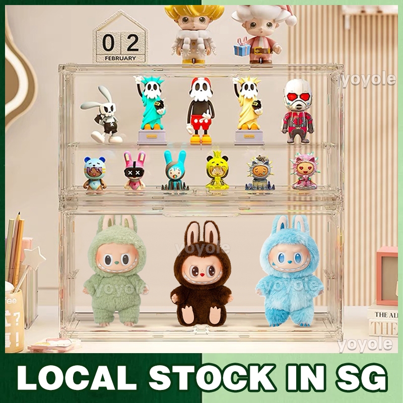 Labubu Display Box V1 V2 V3 Sit-Down Party Popmart Display Box Acrylic ...