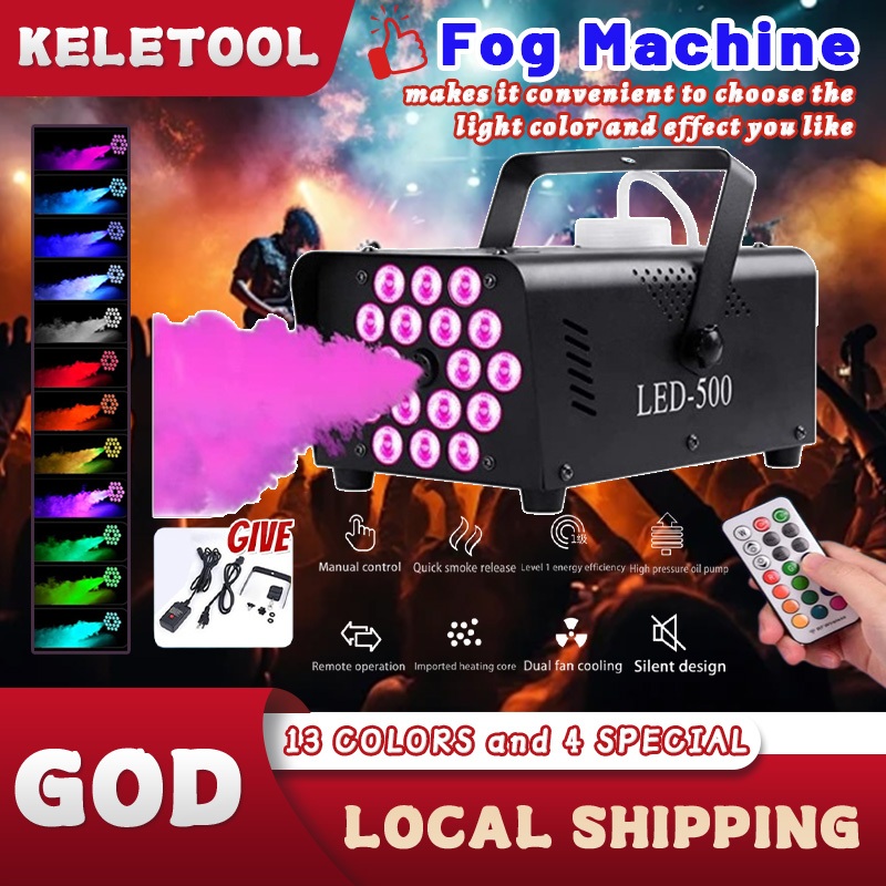 Fog machine smoke machine RGB LED Fog Machine Stage Lighting Effect ...