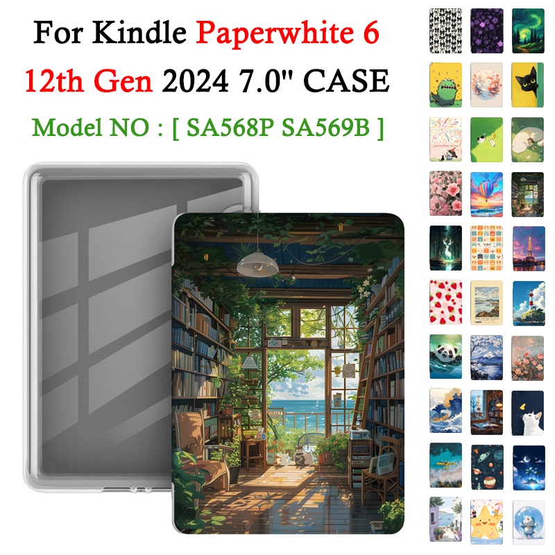 For Kindle Paperwhite 6 12th Gen 2024 7.0'' Signature Edition SA568P ...