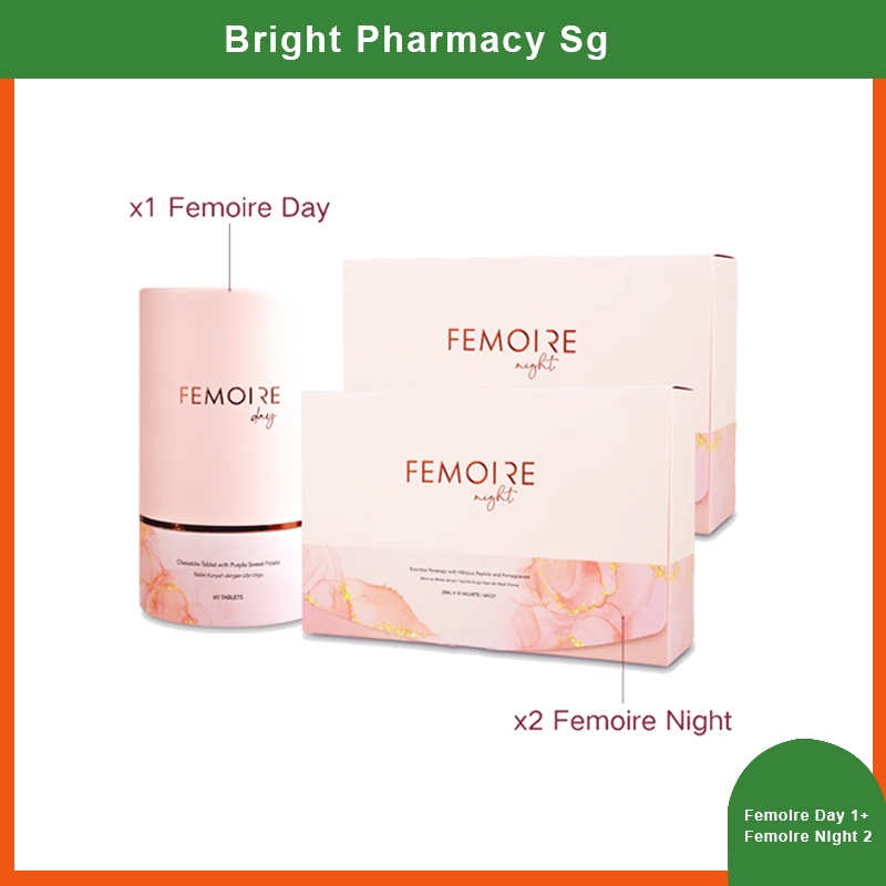 Femoire Day & Night Set - improve skin barrier functions Orignal with ...