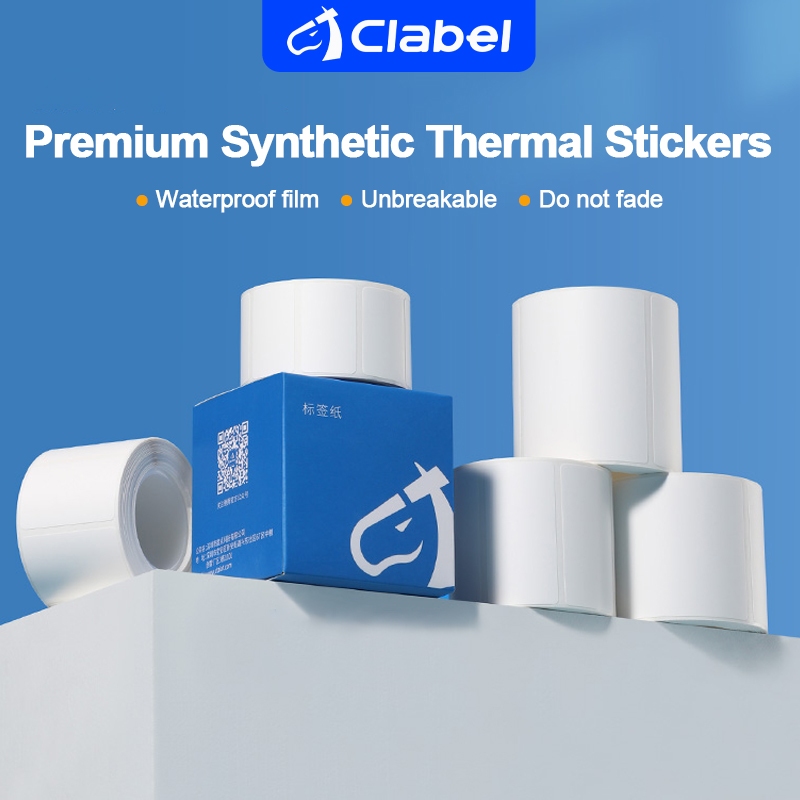 Thermal Label Paper -5X Water/Oil/Tear/Alcohol/Fade Proof for CLABEL ...