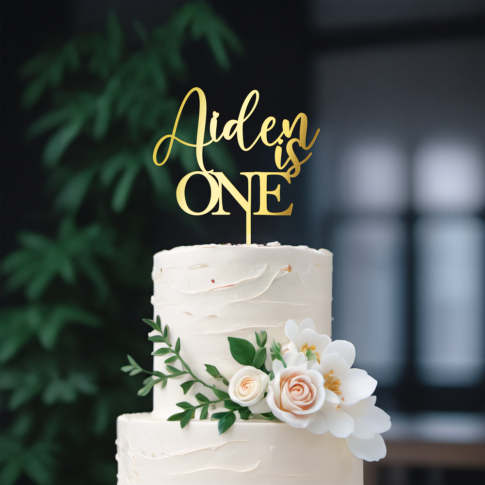 Customized Birthday Cake Topper Personalized Name and Age Birthday Cake ...